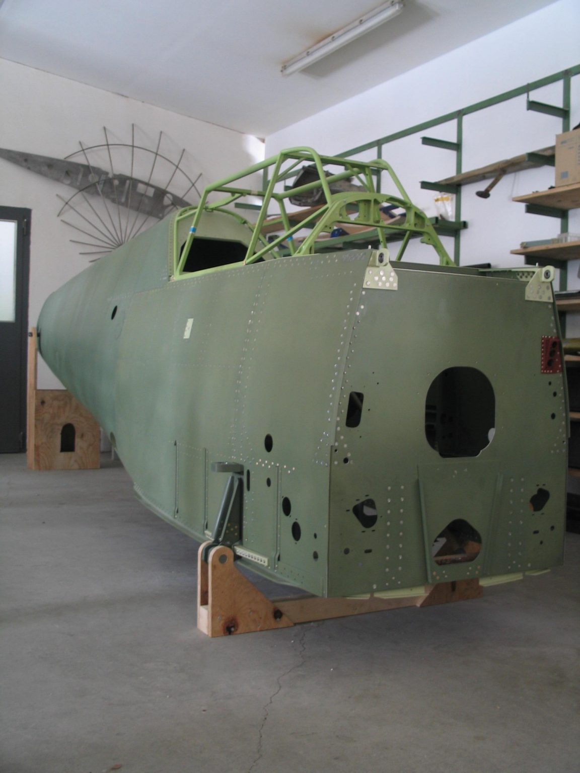 2009 Me109 G2 new fuselage – Hartmair Leichtbau GmbH